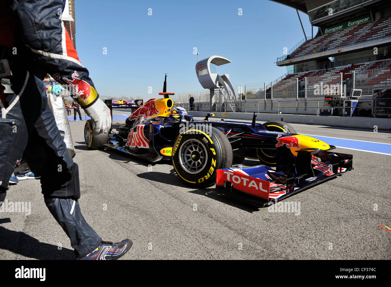 Sebastian Vettel (GER) im Red Bull Racing RB8 during Formula One ...