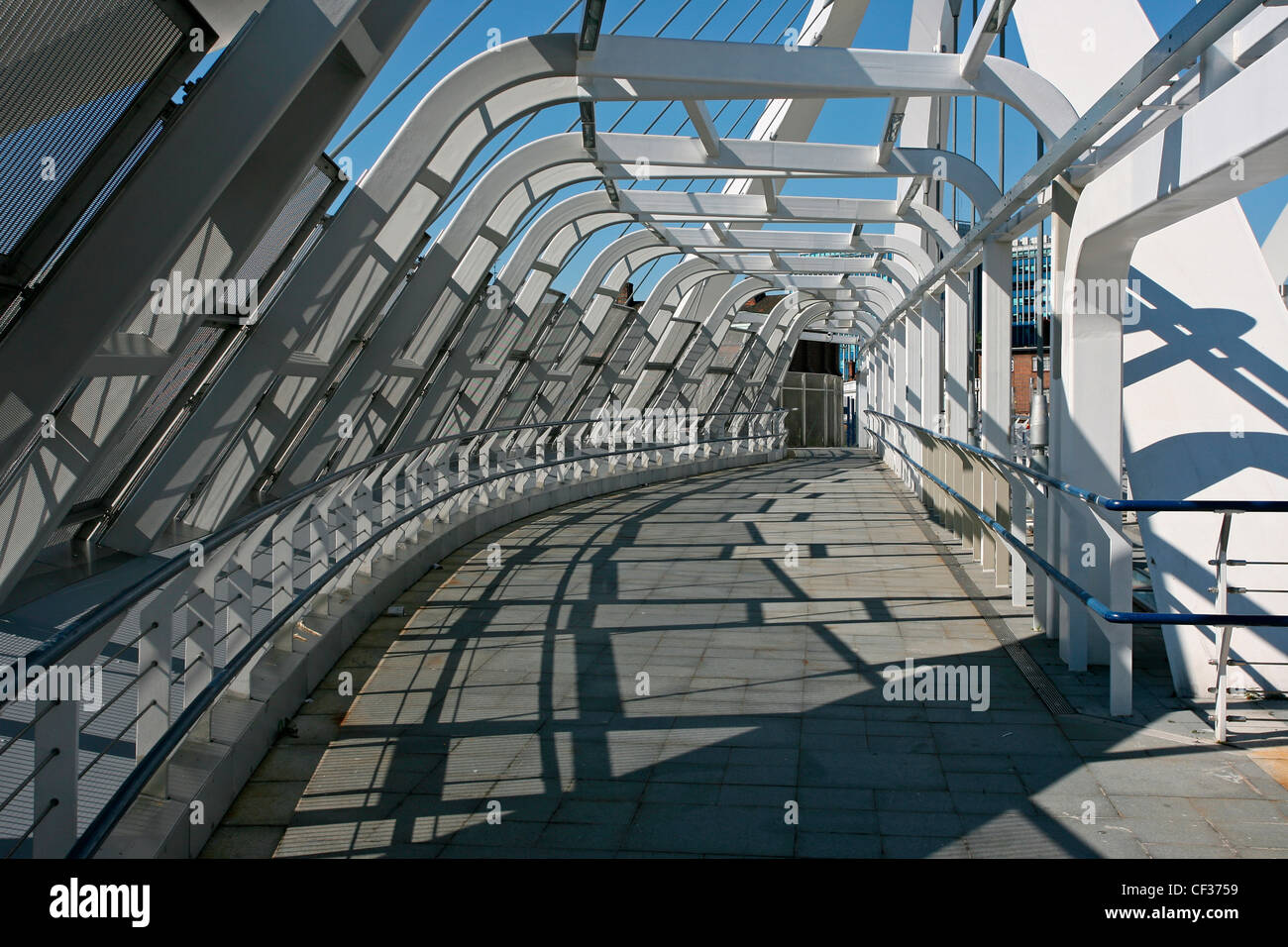 The White Horse bridge at Wembley Stadium station in London Stock Photo ...