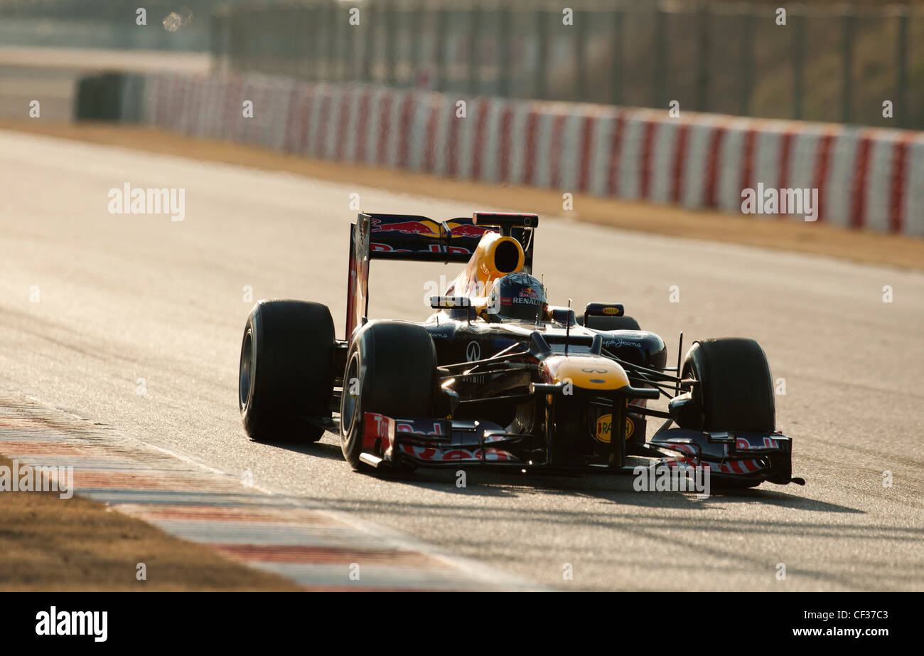 Sebastian Vettel (GER) im Red Bull Racing RB8 during Formula One ...