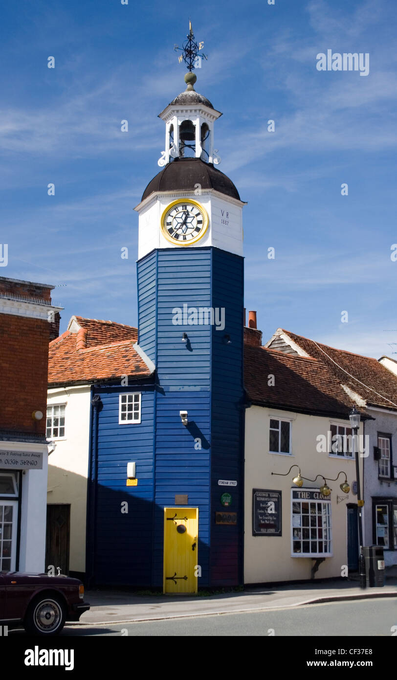 1887 clock tower hi-res stock photography and images - Alamy