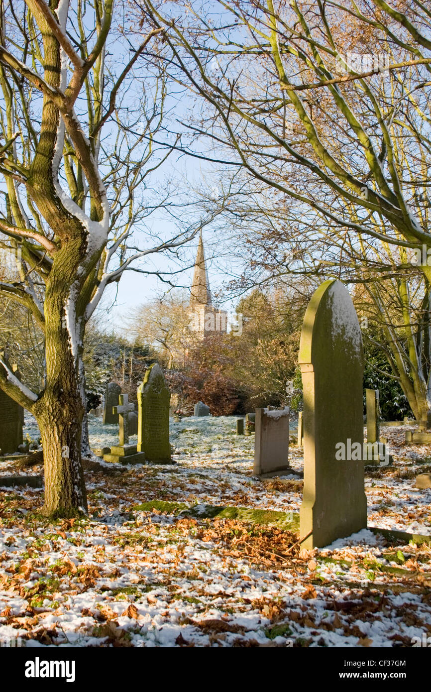 St mary magdalene church snow hi-res stock photography and images - Alamy