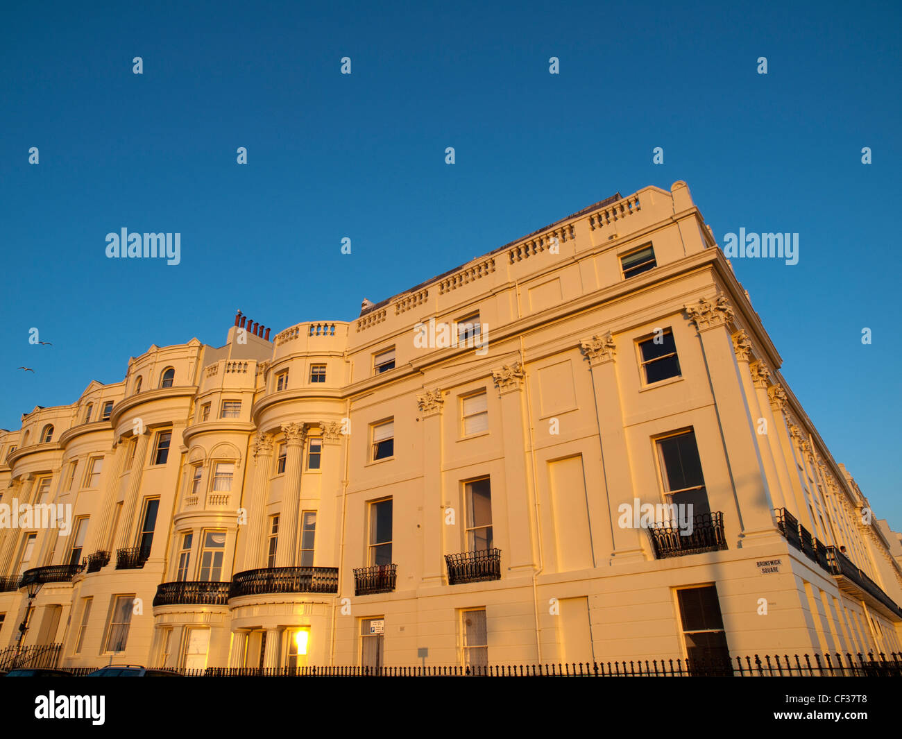 Brunswick Square in Brighton & Hove Stock Photo - Alamy
