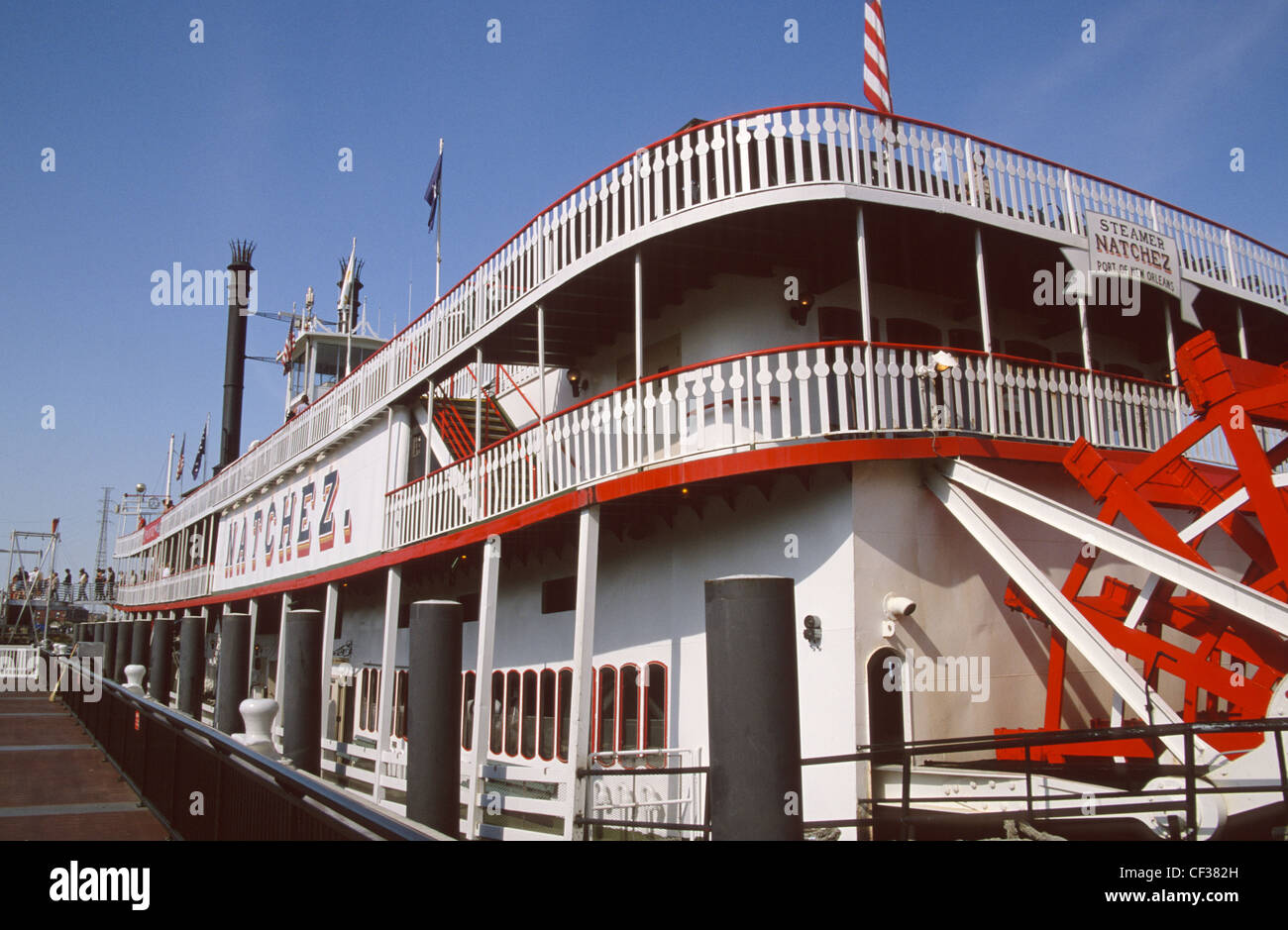 USA New Orleans Riverboat tour P/S Natchez Stock Photo - Alamy
