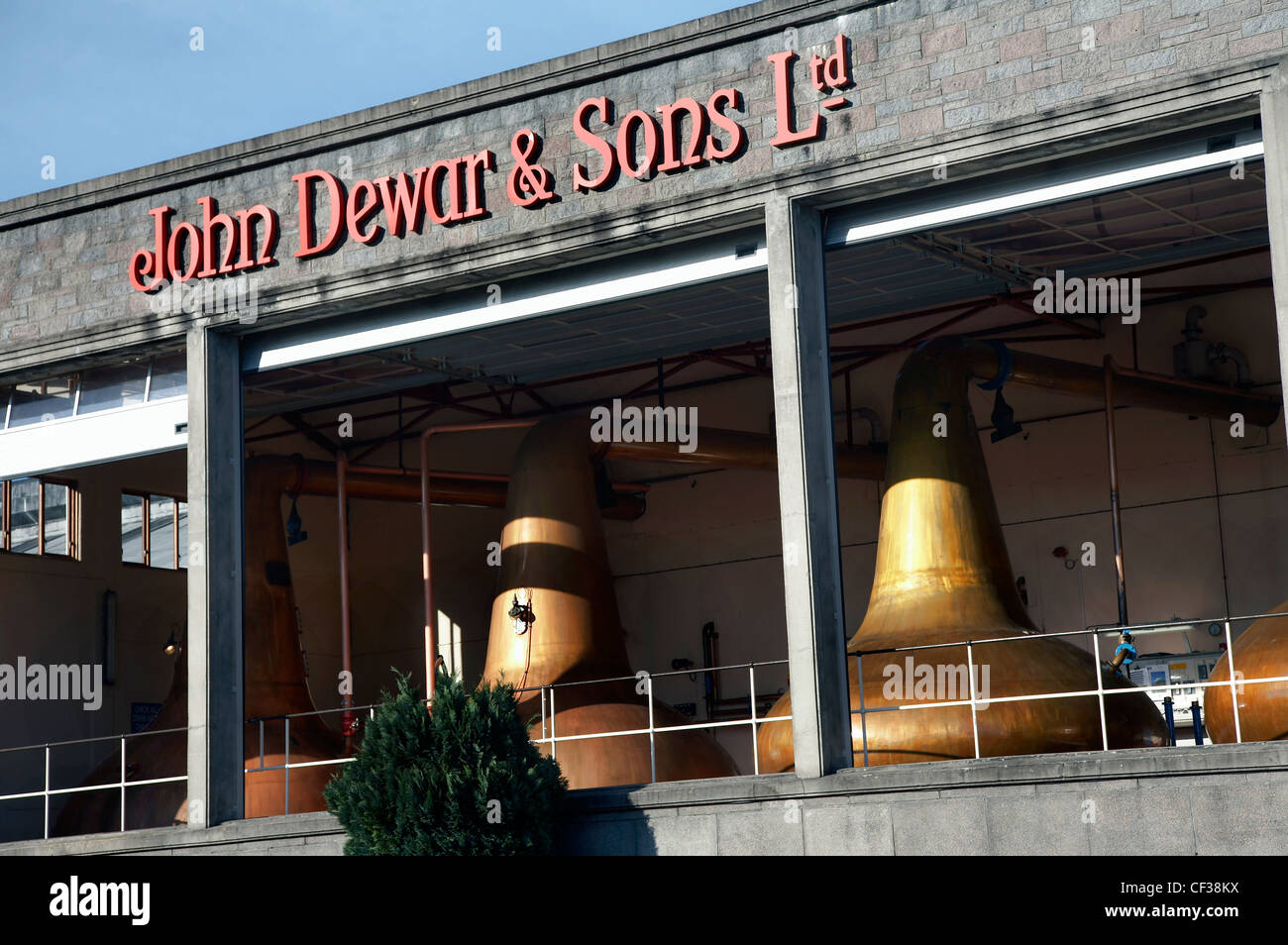 The John Dewar and Sons distillery at Craigellachie in Banffshire Stock ...