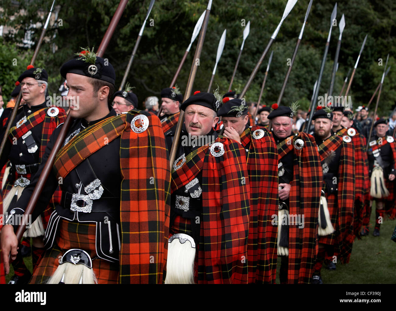 Highlanders tartan hi-res stock photography and images - Alamy