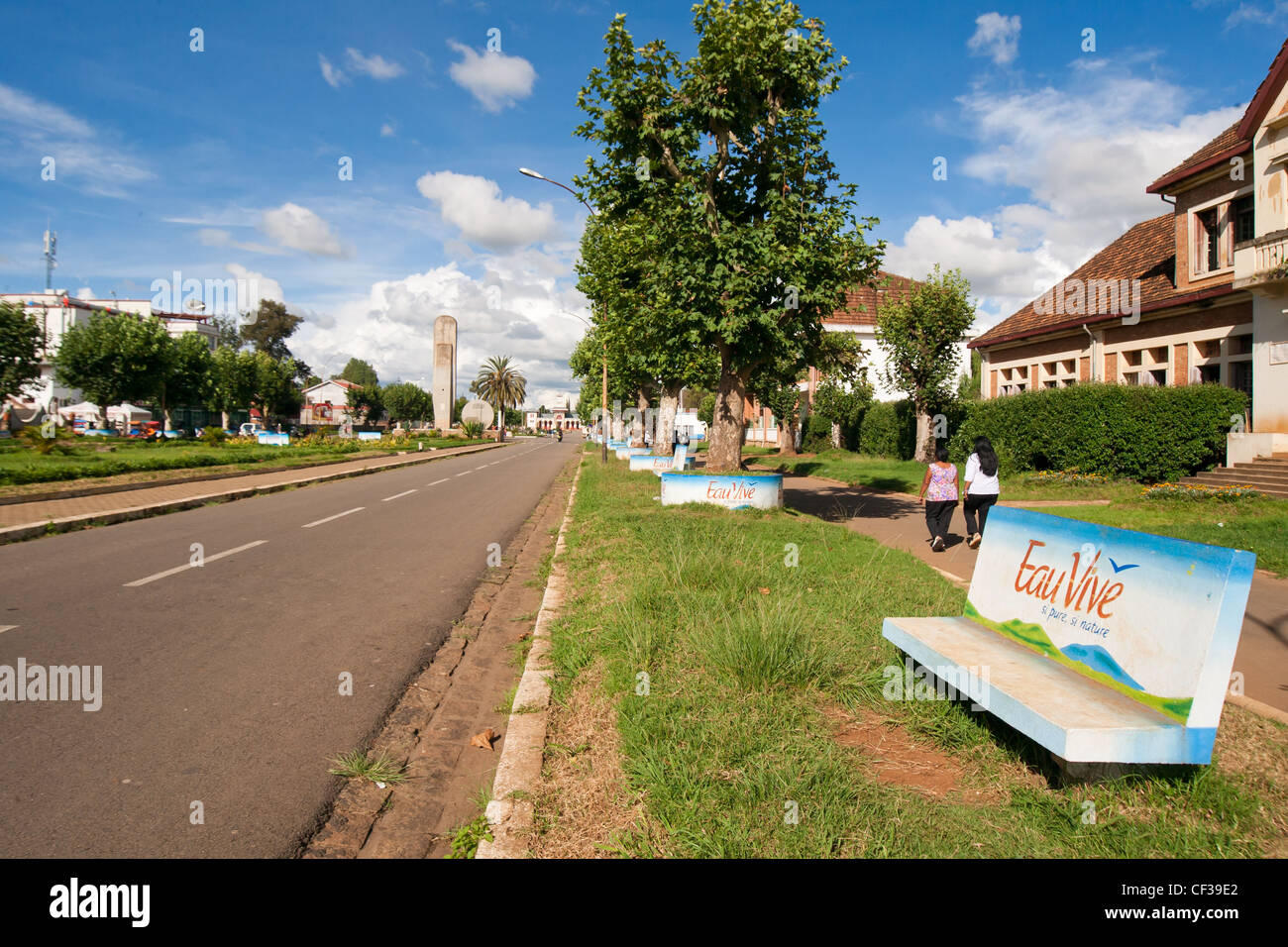 The city of Antsirabe, Madagascar highlands Stock Photo - Alamy