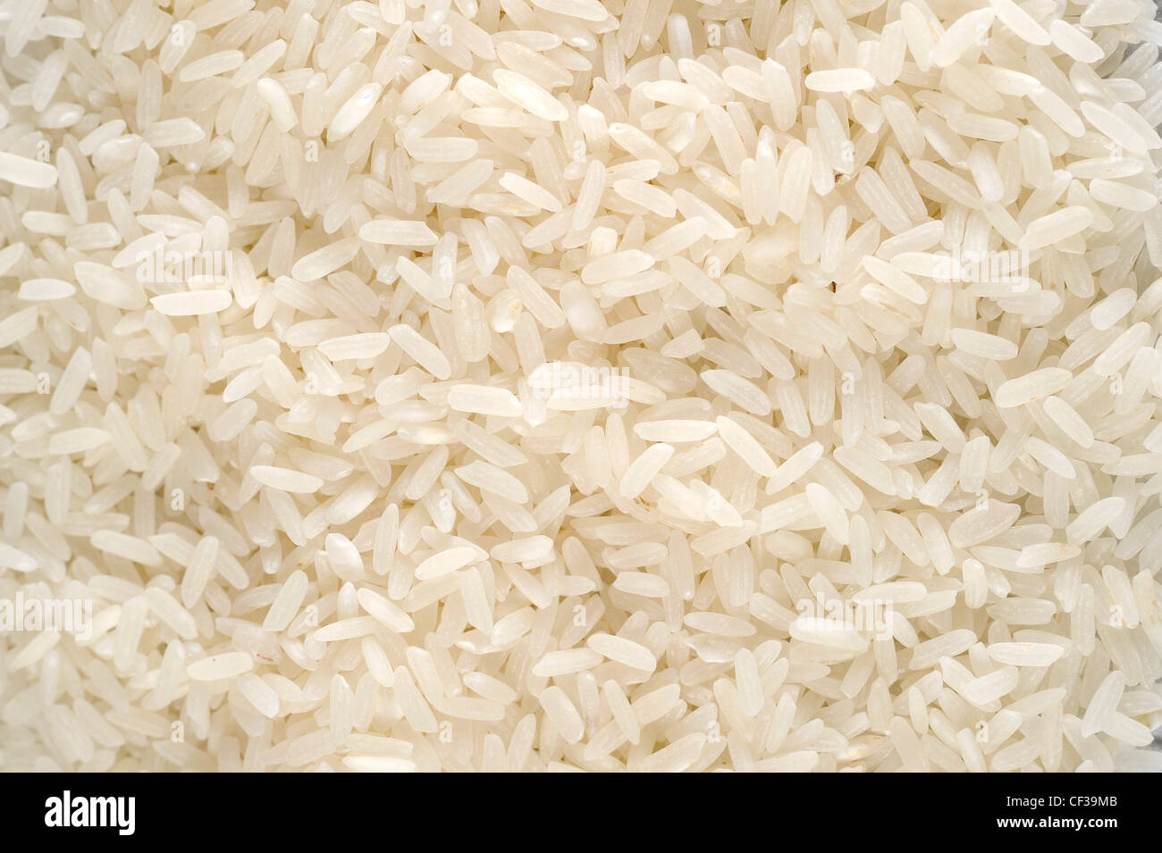 A close up of long grain rice Stock Photo - Alamy