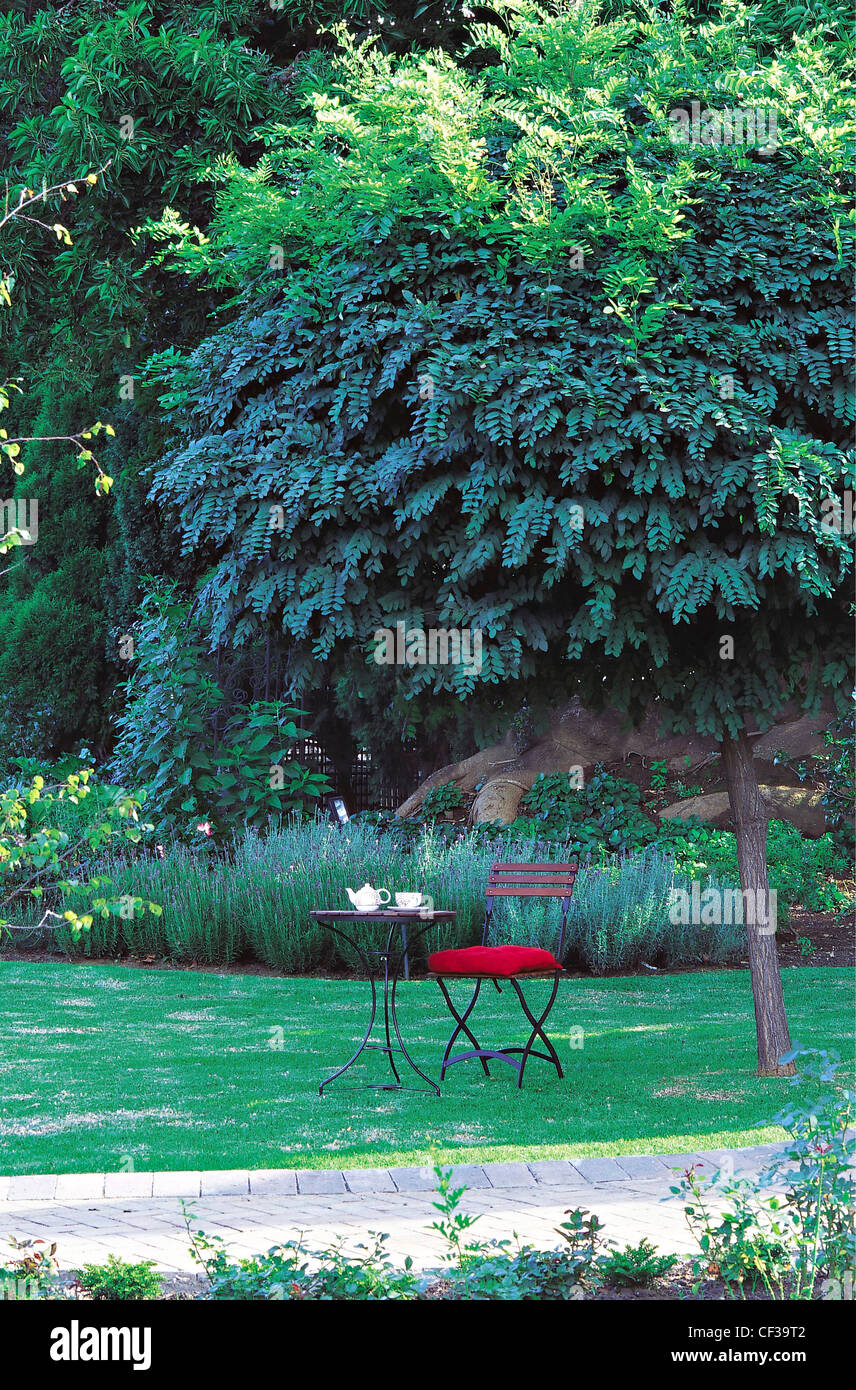 Trees are Forever Trees are a key design element in the garden Detail ...