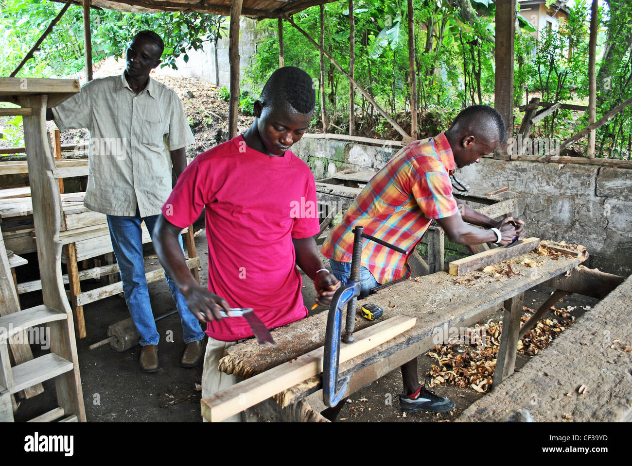 Carpentry africa hi-res stock photography and images - Alamy