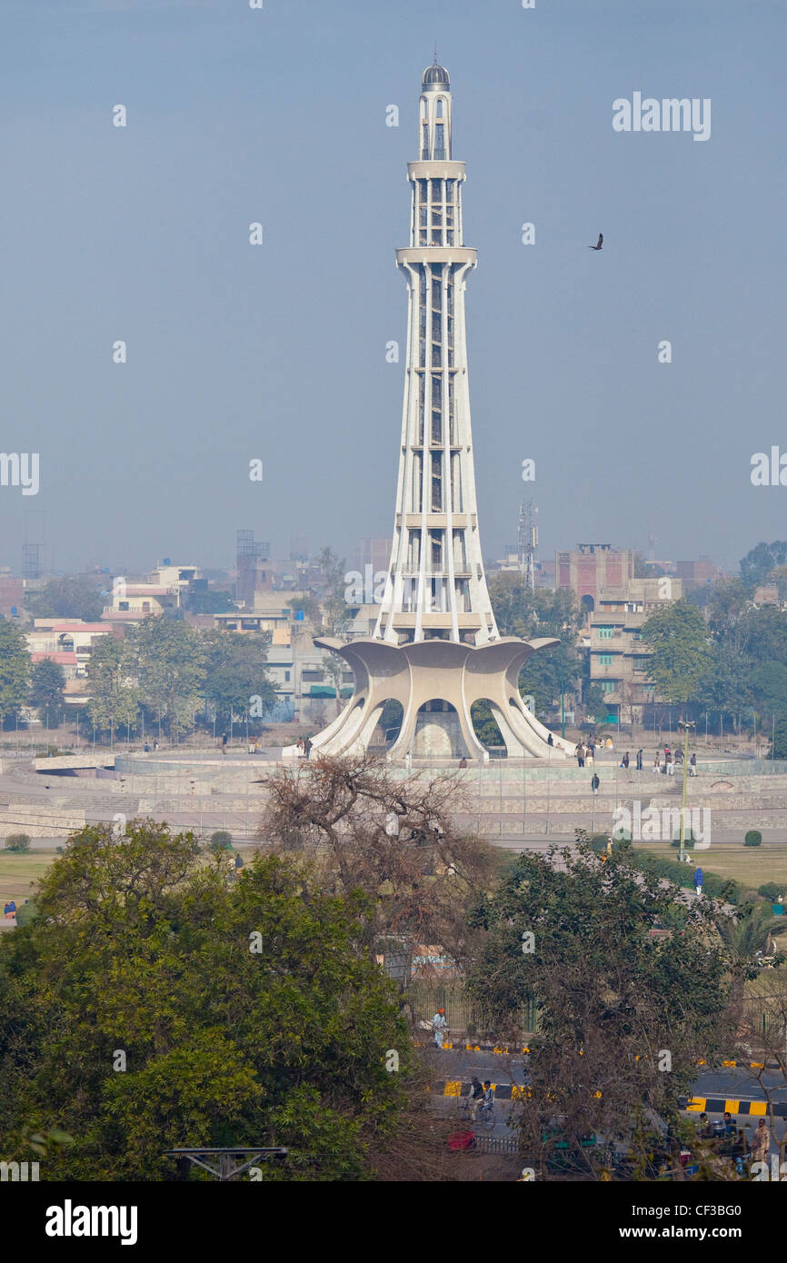 Minar e Pakistan, Lahore, Pakistan Stock Photo - Alamy