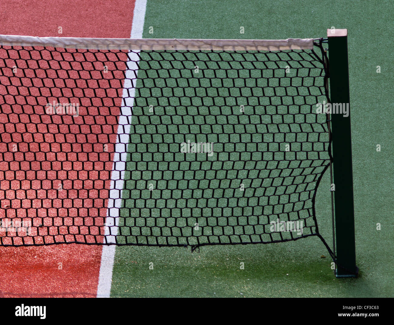 detail of a tennis net Stock Photo - Alamy