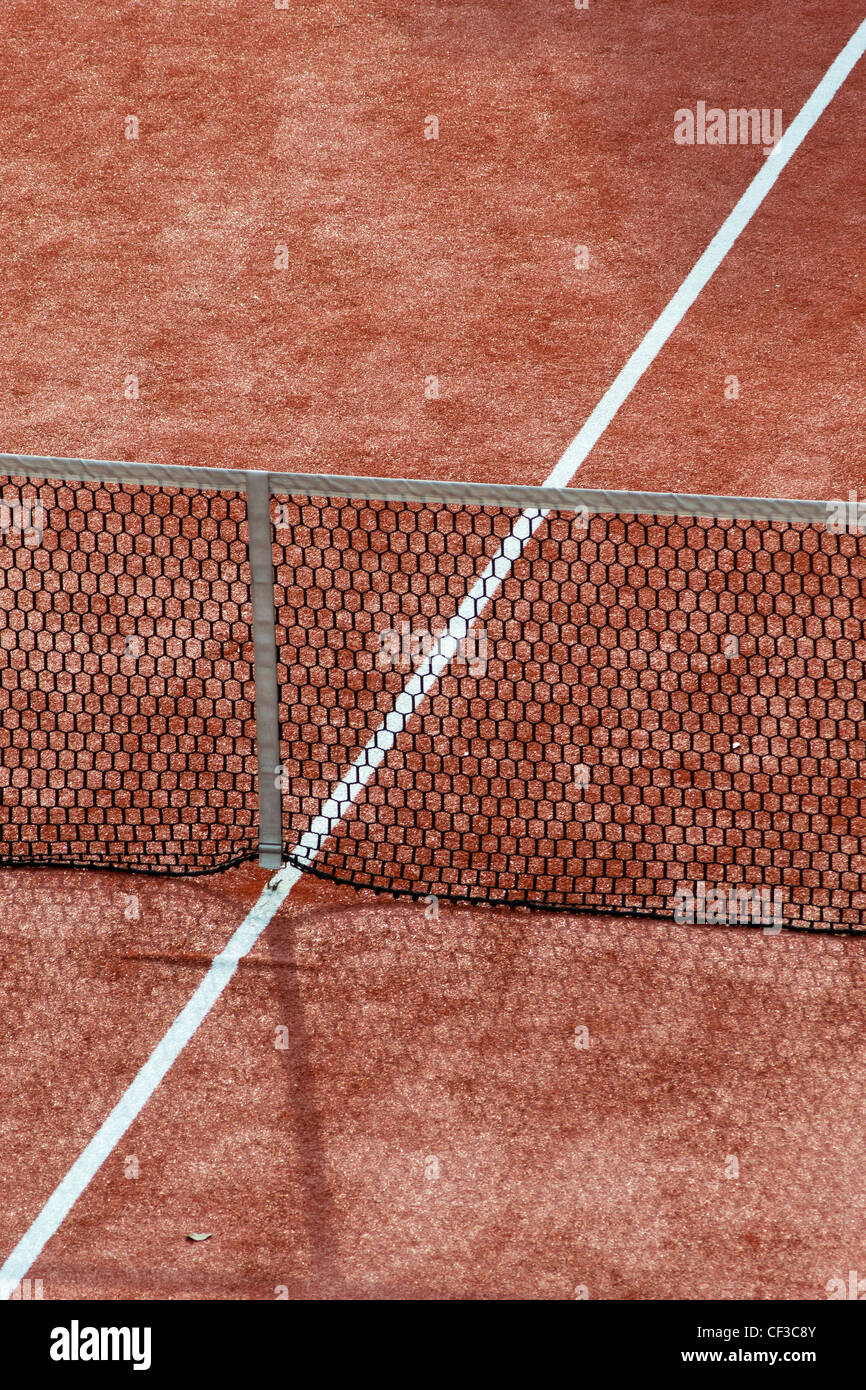detail of a tennis net Stock Photo - Alamy
