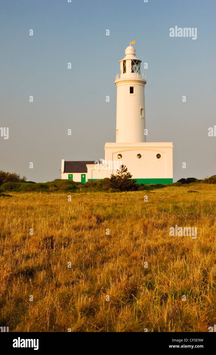 A view toward Hurst Point Lighthouse. It guides vessels through the ...