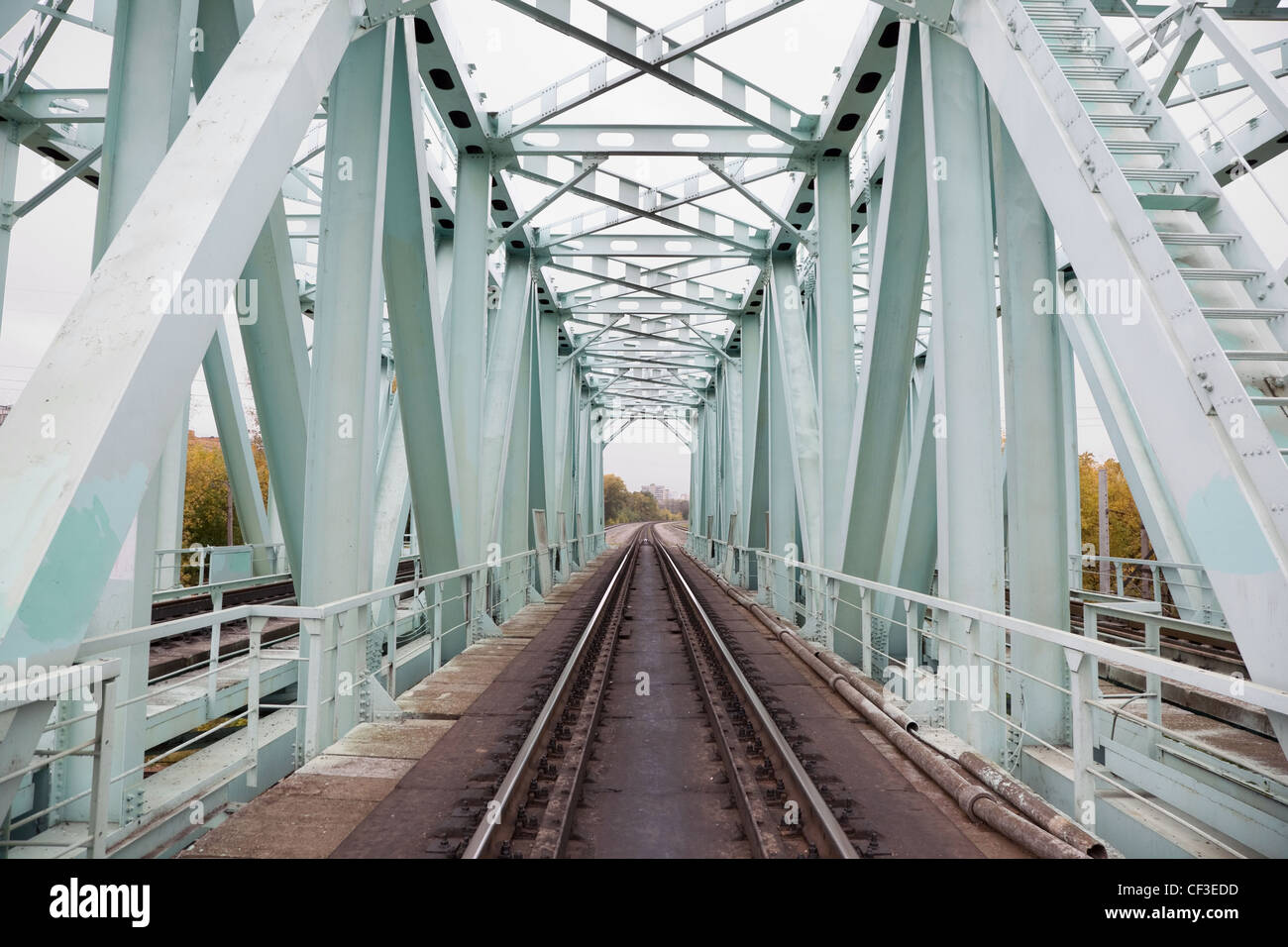 Perspective view of the railway hi-res stock photography and images - Alamy