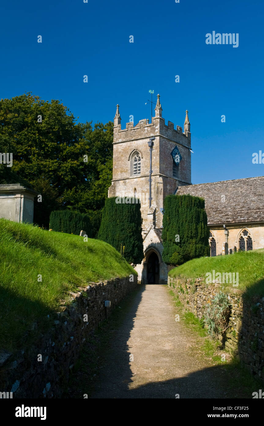 Upper slaughter church uk hi-res stock photography and images - Alamy