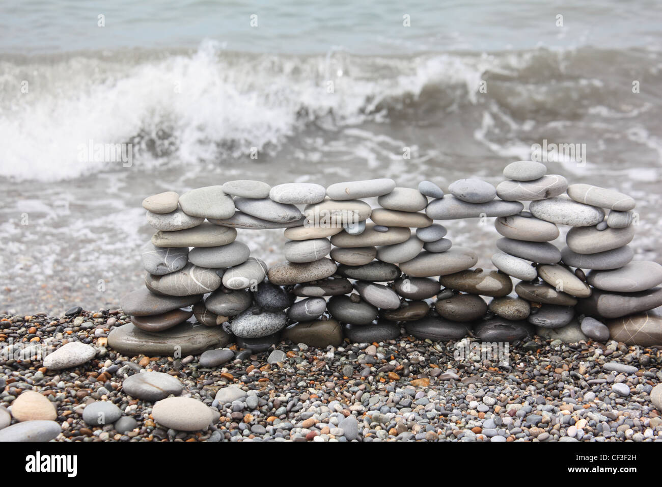 Wave tower foundation hi-res stock photography and images - Alamy
