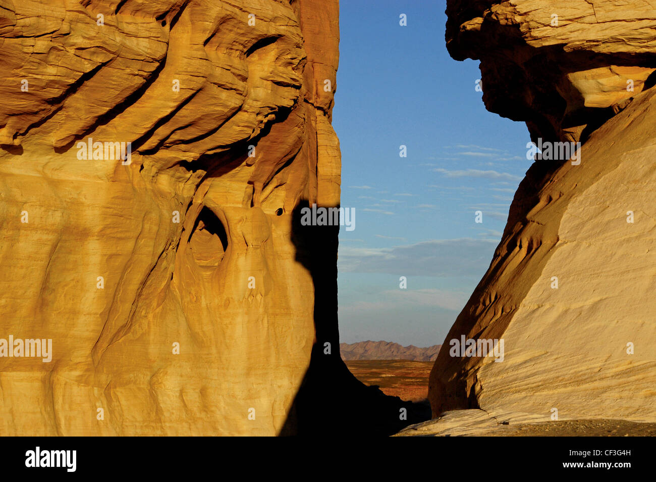 Desert sandstone view Stock Photo - Alamy