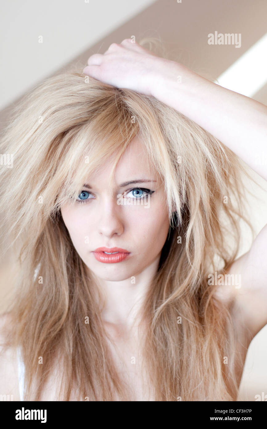 Dishevelled looking hi-res stock photography and images - Alamy