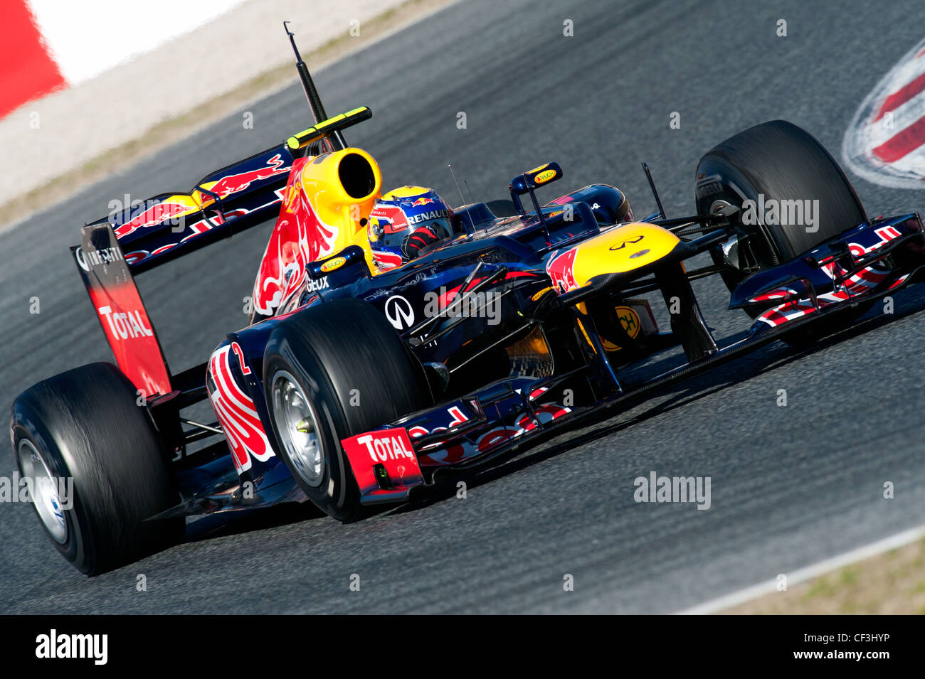 Mark Webber (AUS), Red Bull Racing-Renault RB8, racecar during Formula ...