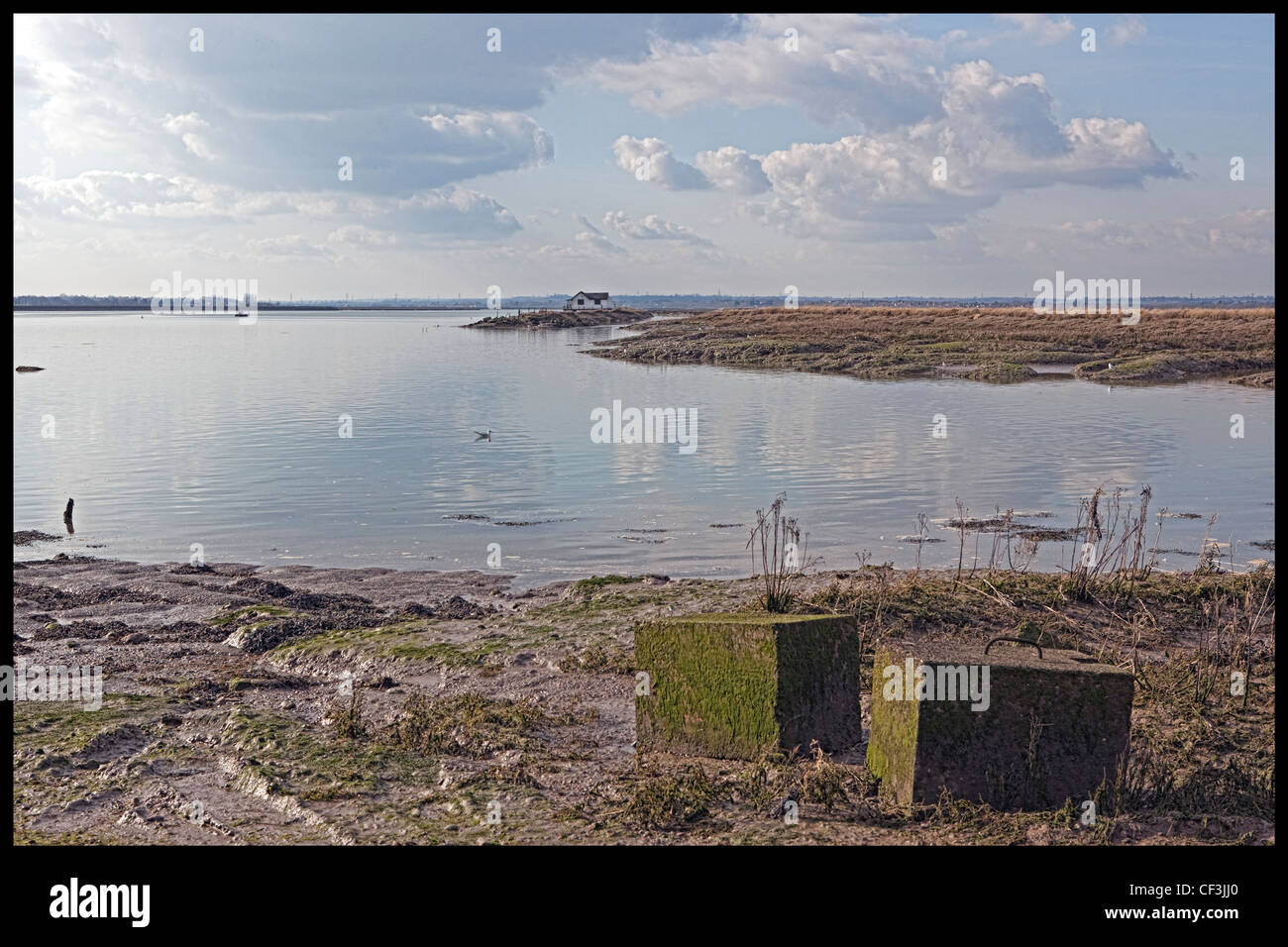 VIew of River Crouch Stock Photo - Alamy