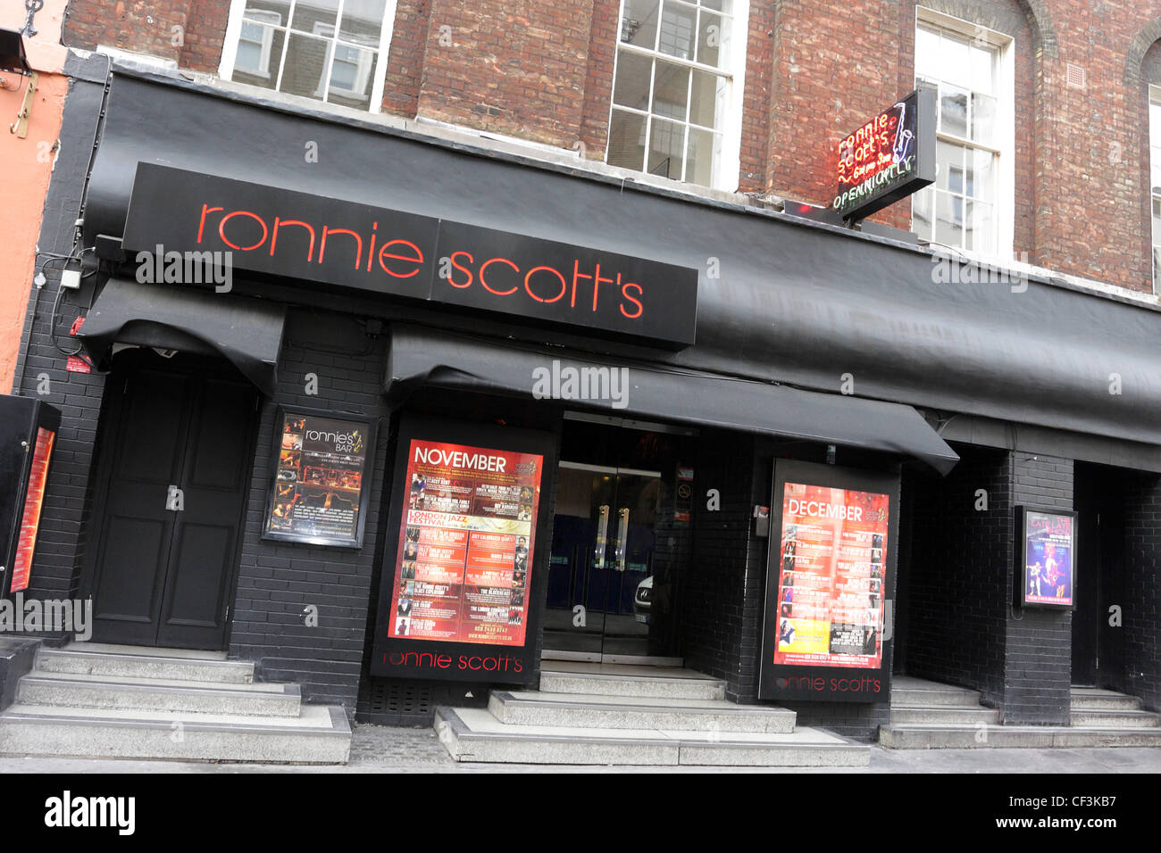 Ronnie Scotts jazz club in Soho,Lonodon Stock Photo - Alamy