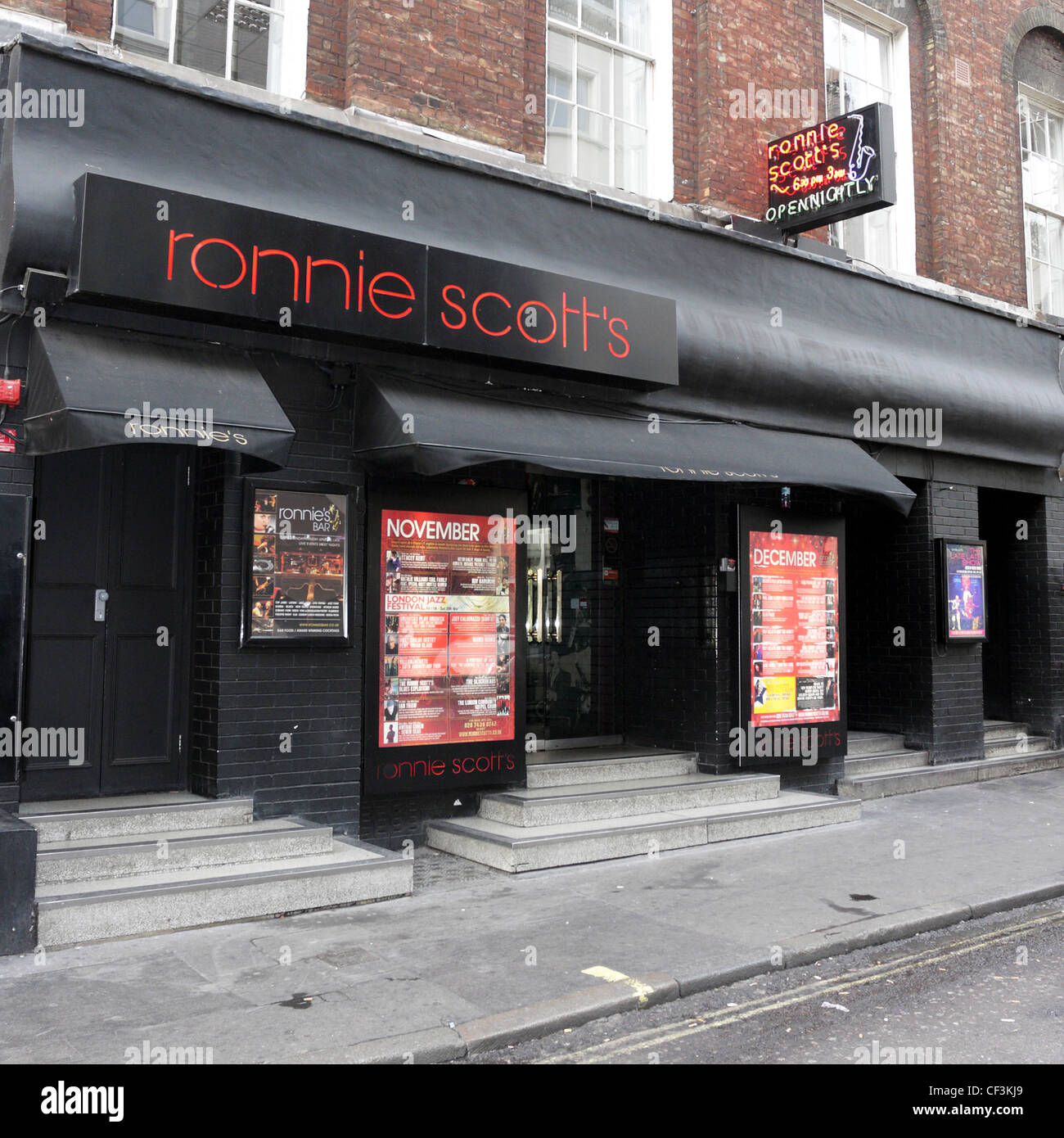 Ronnie Scotts jazz club in Soho,Lonodon Stock Photo - Alamy