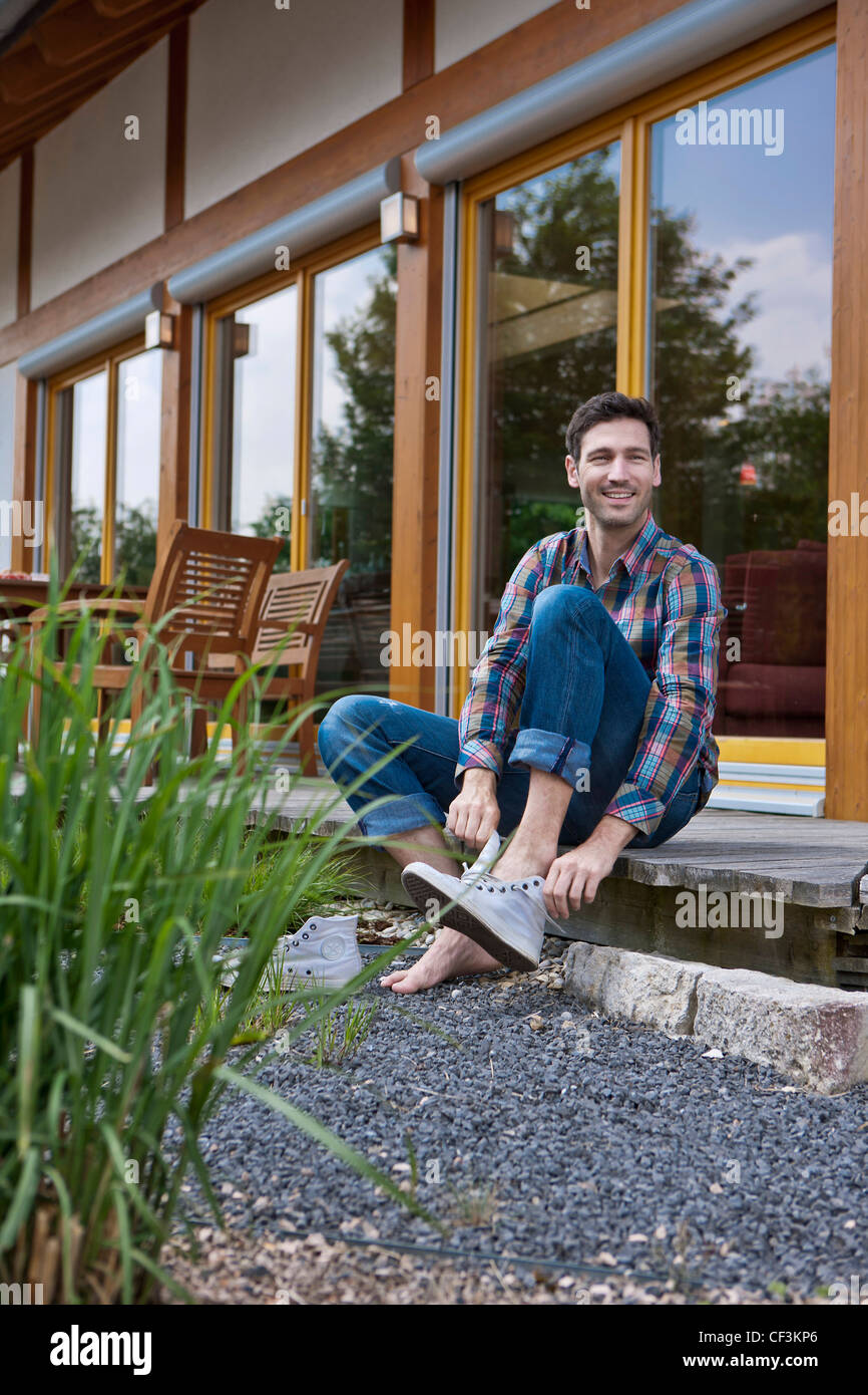 Lehner energy house Poing Bavaria Germany Europe Stock Photo - Alamy
