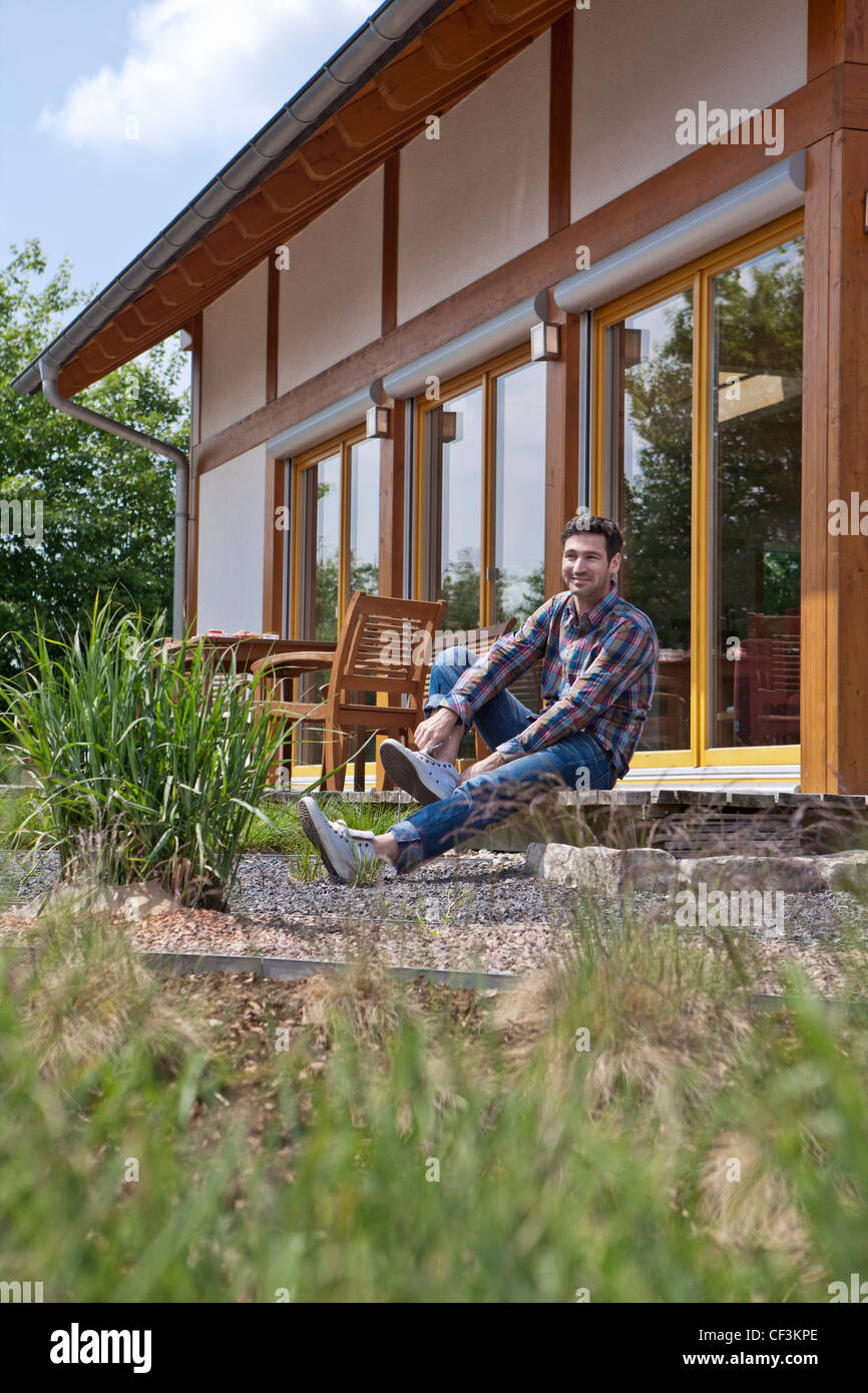 Lehner energy house Poing Bavaria Germany Europe Stock Photo - Alamy