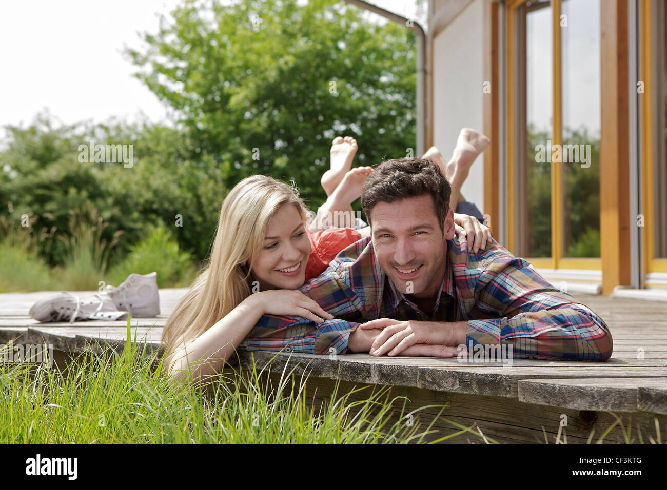 Lehner energy house Poing Bavaria Germany Europe Stock Photo - Alamy