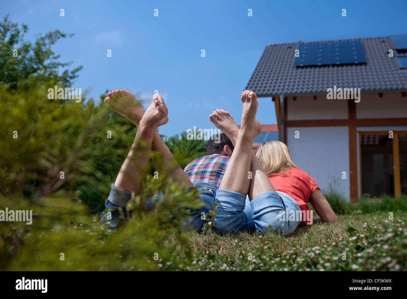 Lehner energy house Poing Bavaria Germany Europe Stock Photo - Alamy