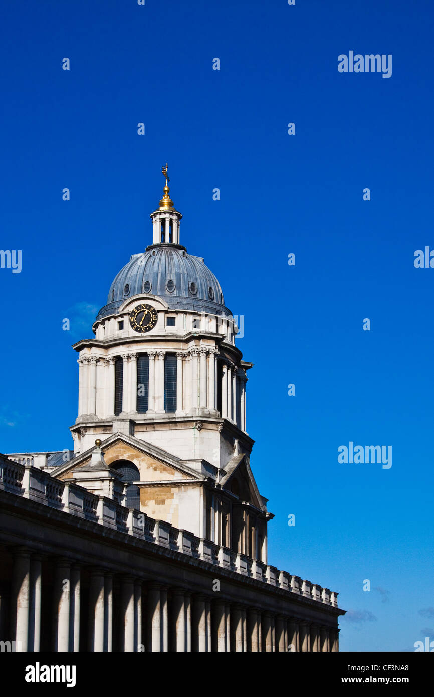 Old Royal Naval college Stock Photo - Alamy