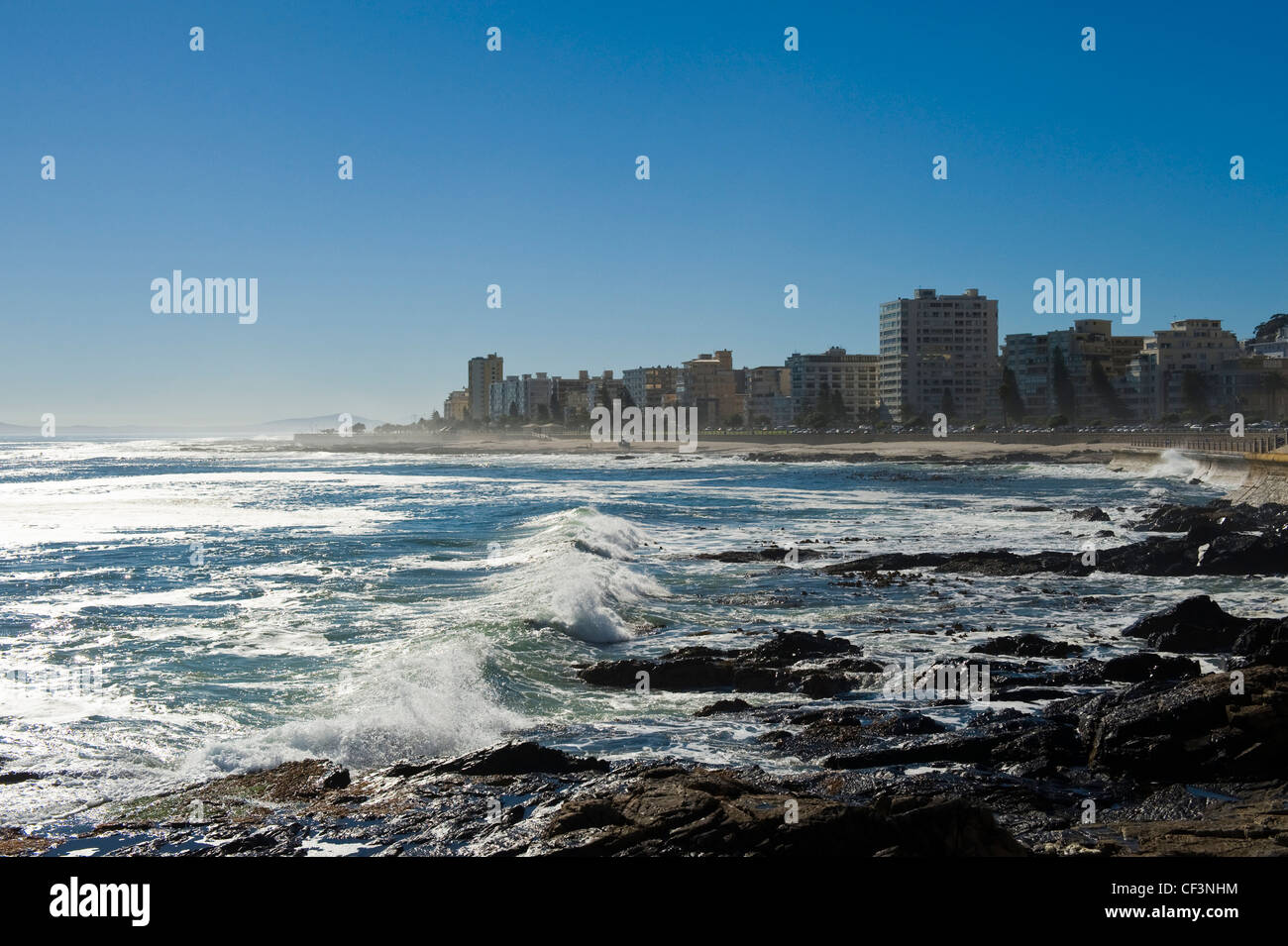Sea point cape town beach front hi-res stock photography and images - Alamy