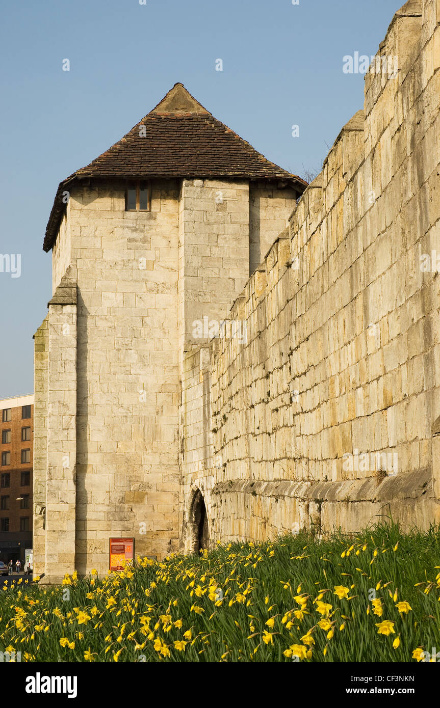Fishergate Postern Tower (a postern is a small gate) built between 1504 ...