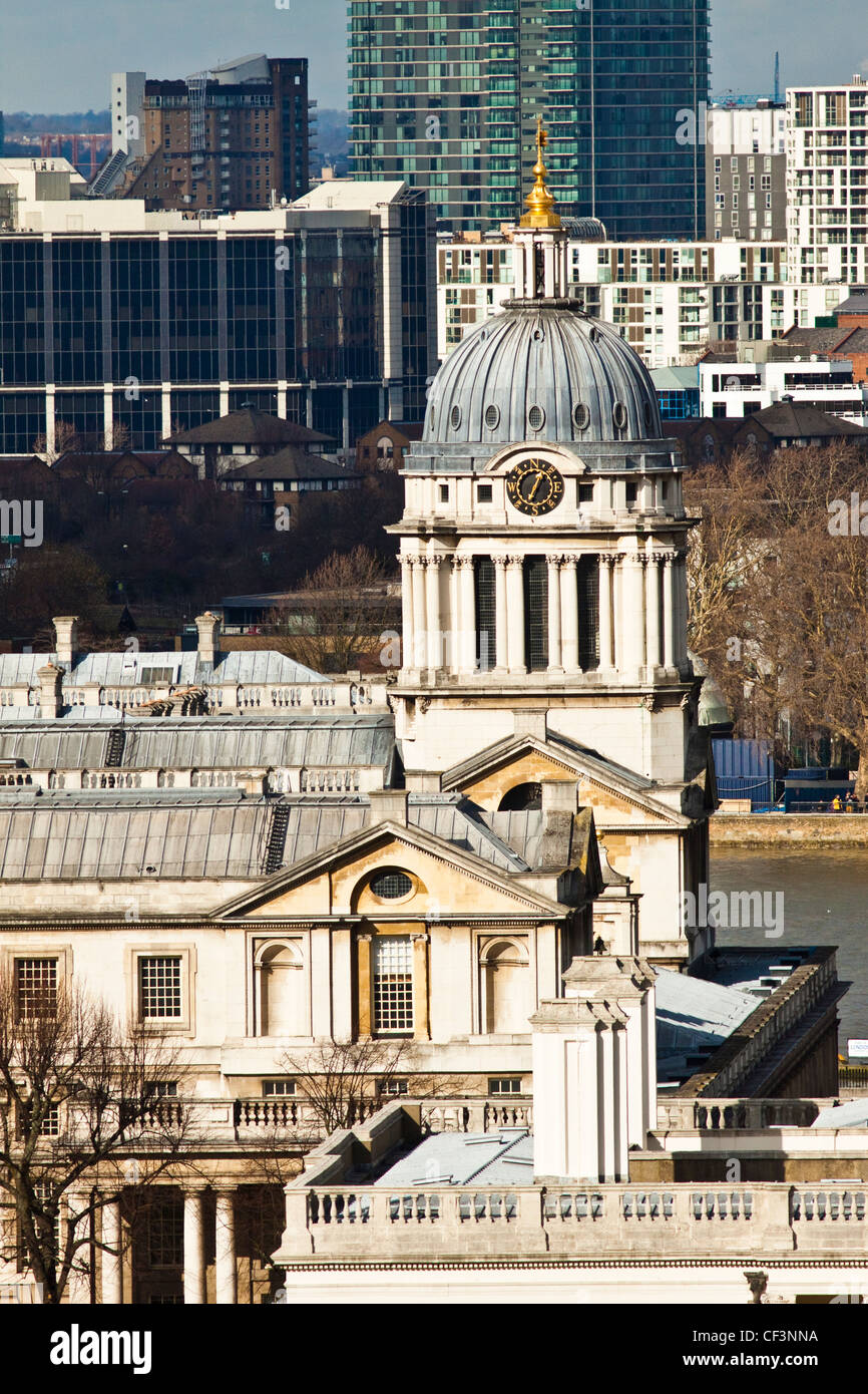 Old Royal Naval College Painted Hall Stock Photos & Old Royal Naval ...