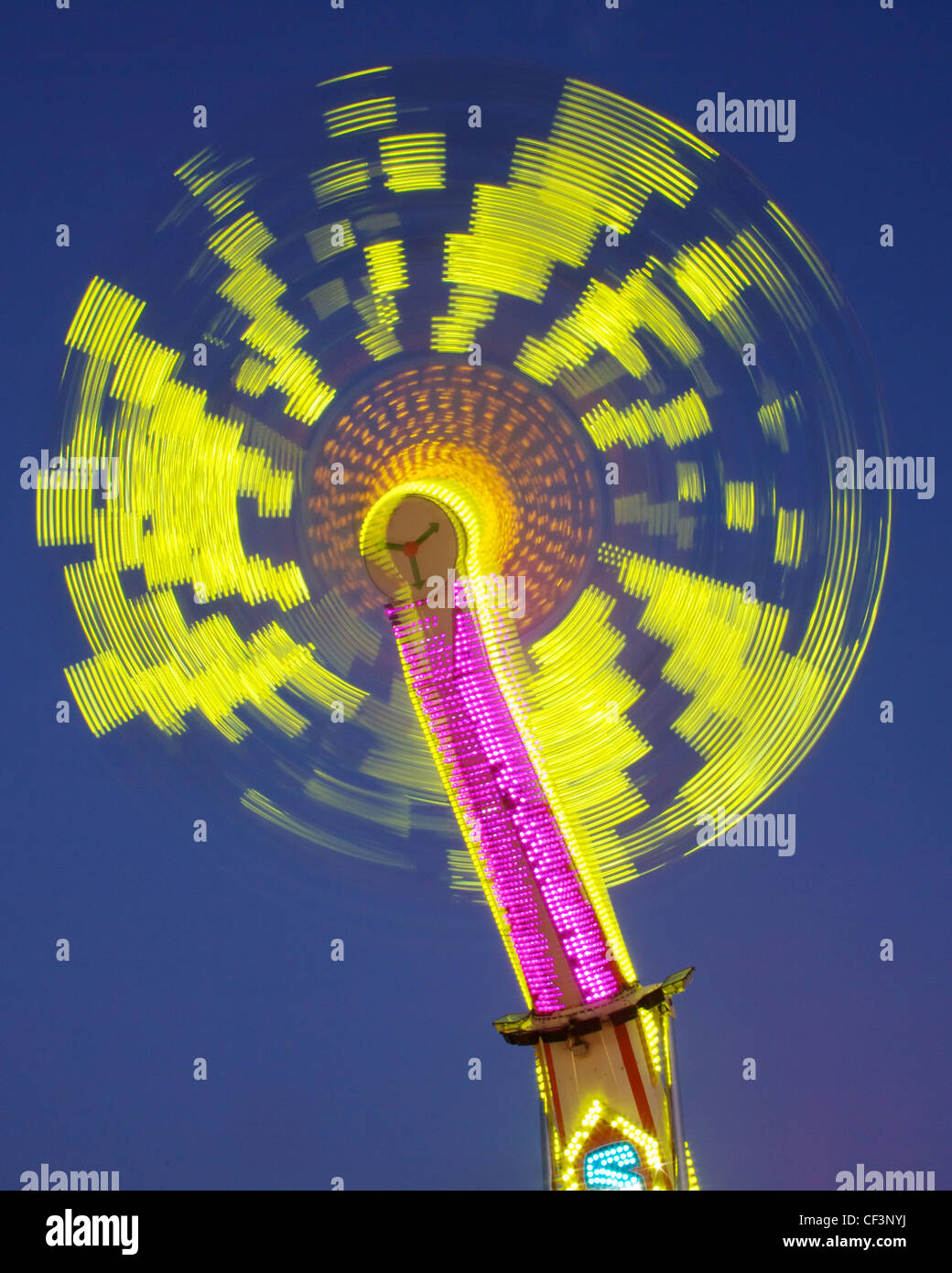 Spinning carnival ride hi-res stock photography and images - Alamy