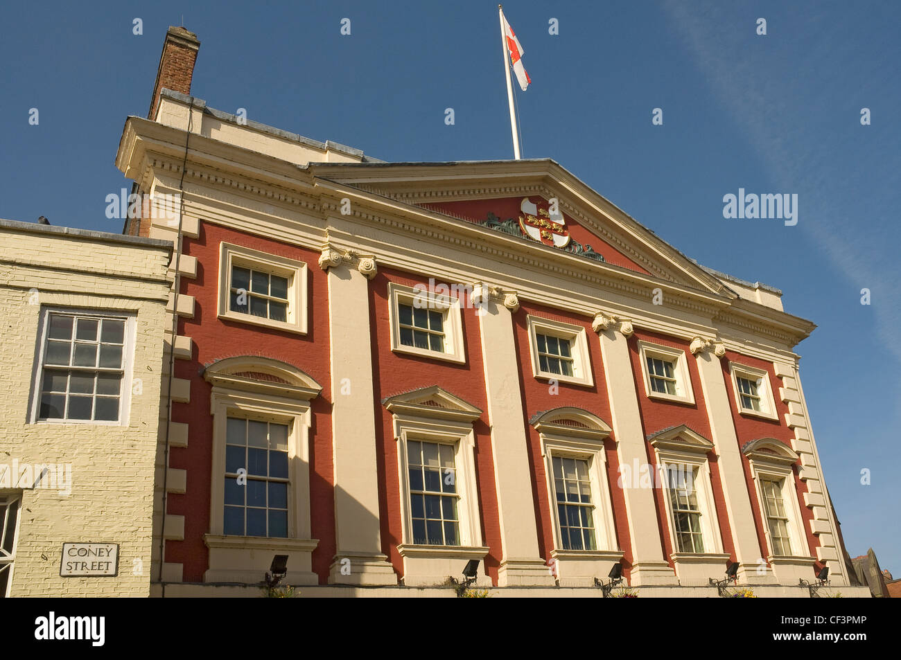 The Mansion House in St Helen's Square in the centre of York. It was ...