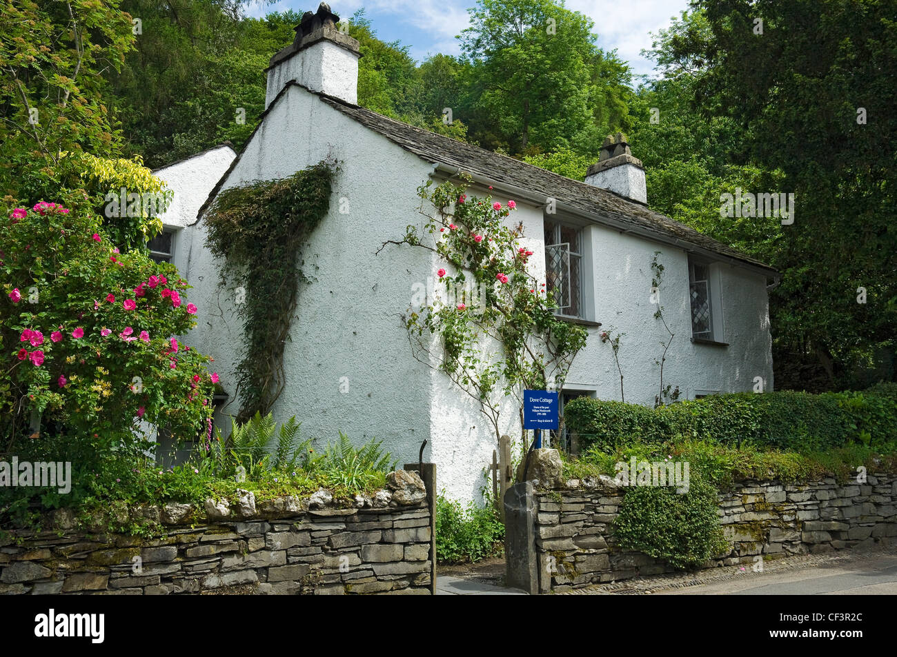 Dove Cottage, the home of William Wordsworth from December 1799 to May ...