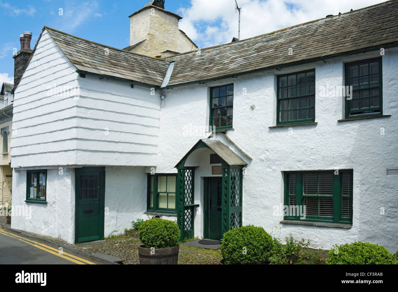 The Beatrix Potter Gallery in Hawkshead. The 17th century building was ...