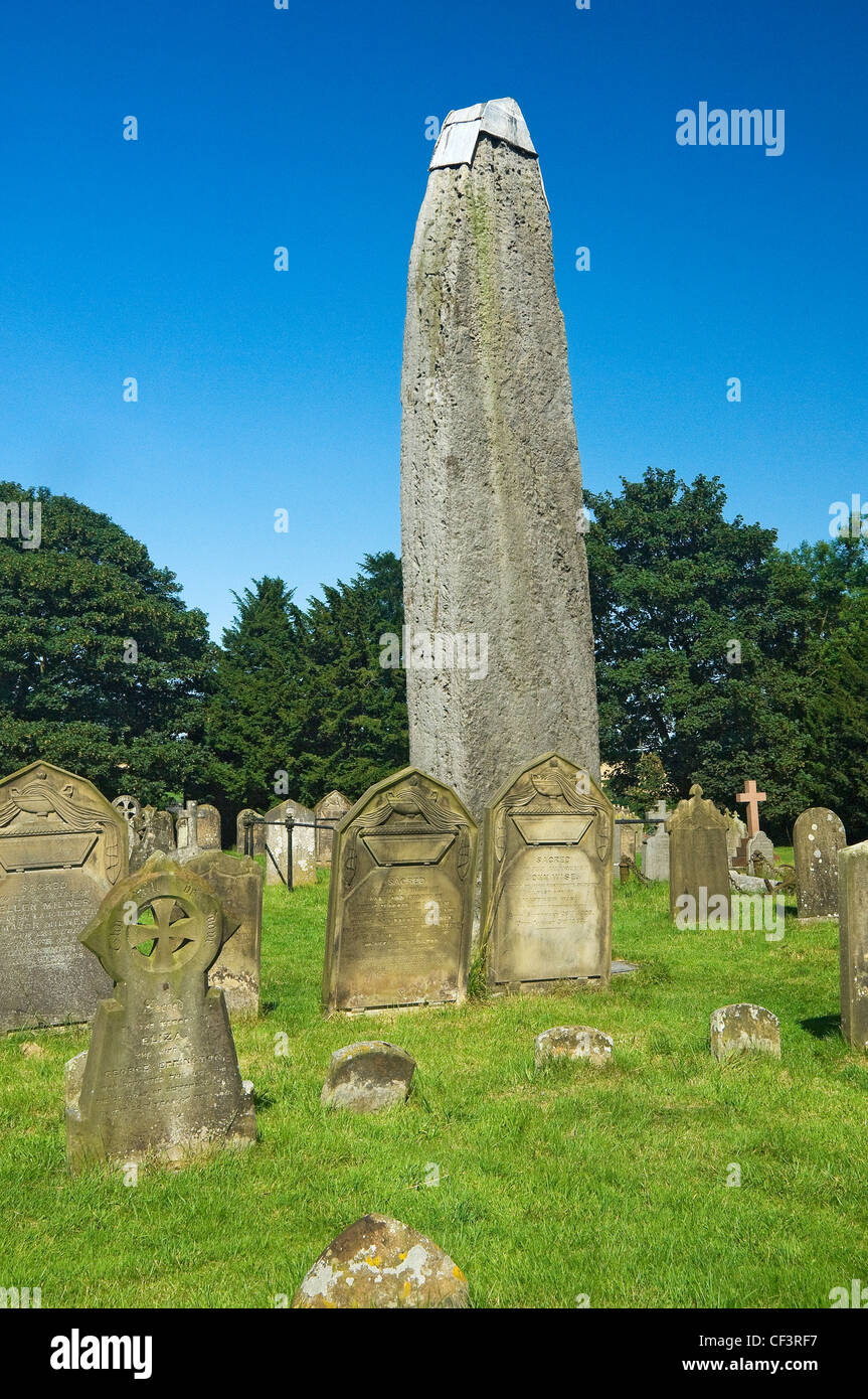 Rudston monolith, the tallest standing stone in the UK in the ...