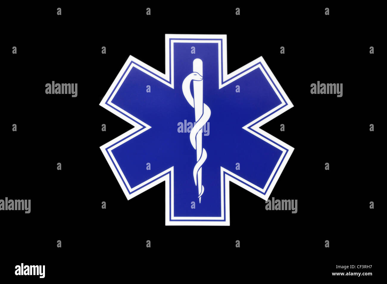 A picture of symbol star of life Stock Photo - Alamy