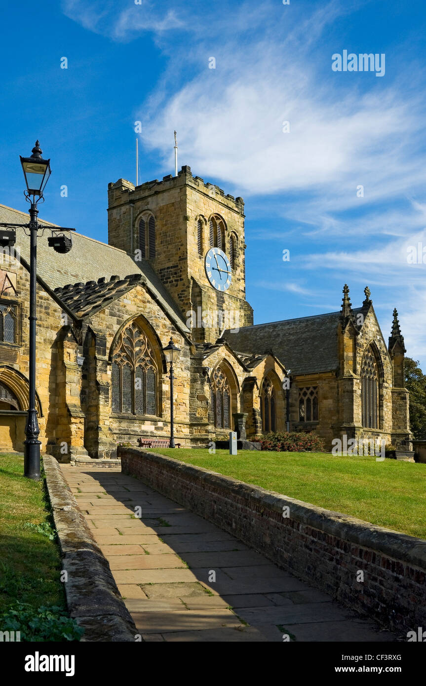 St Mary's Church stands in the ruins of a Roman Signal Station built AD ...