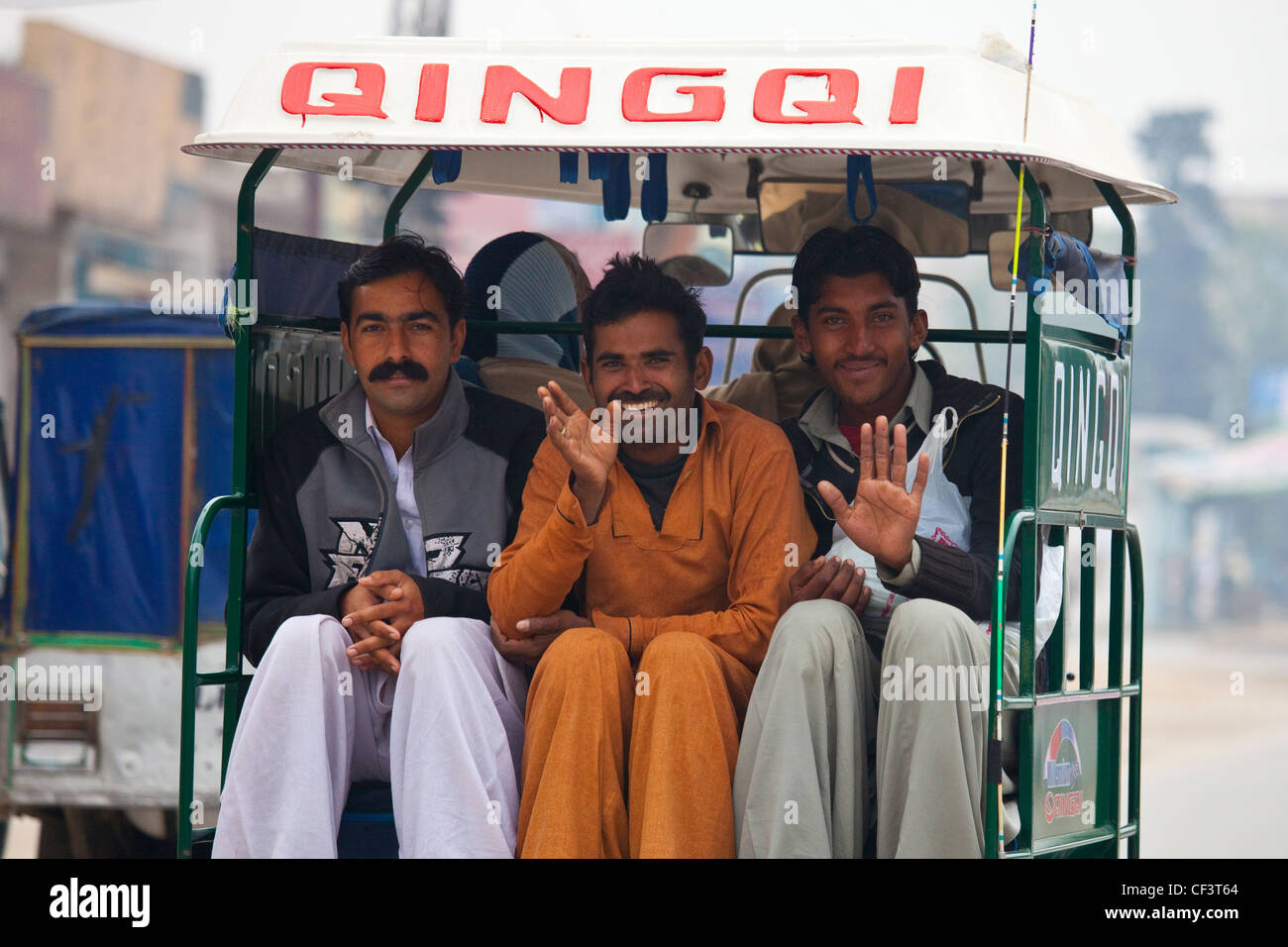 Men in rickshaw hi-res stock photography and images - Alamy