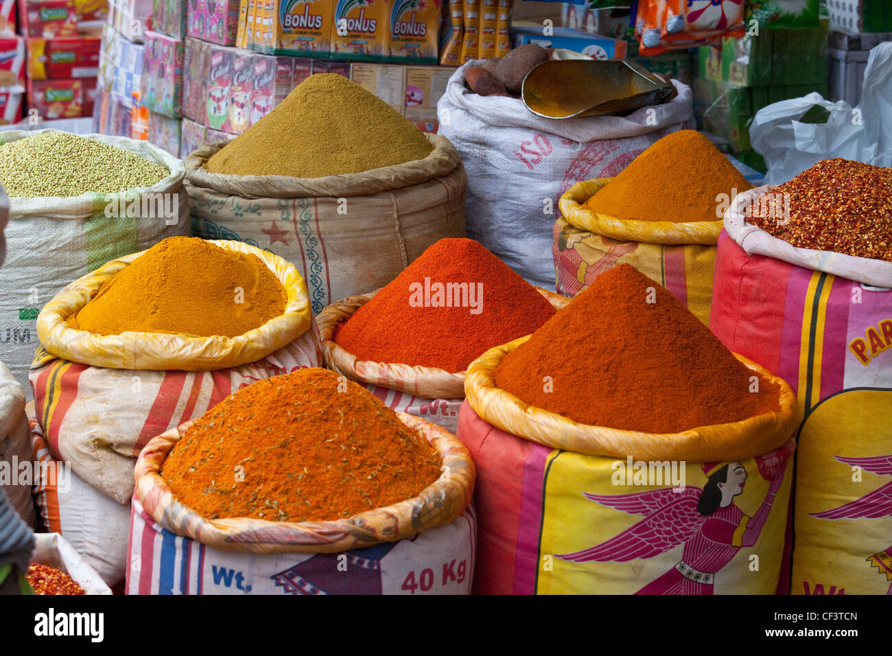 Spices in Islamabad, Pakistan Stock Photo - Alamy