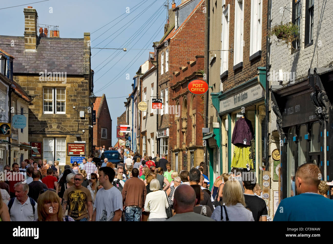 Church Street bustling with tourists Stock Photo - Alamy