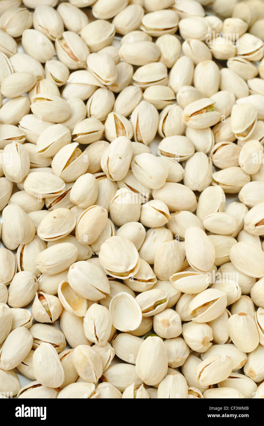 Pistachio Nuts Snack Pieces as a Big Pile Stock Photo - Alamy