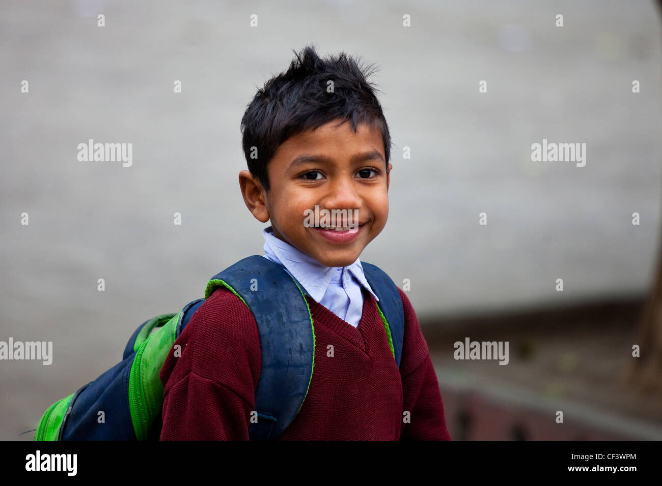 Schoolboy in Islamabad, Pakistan Stock Photo - Alamy