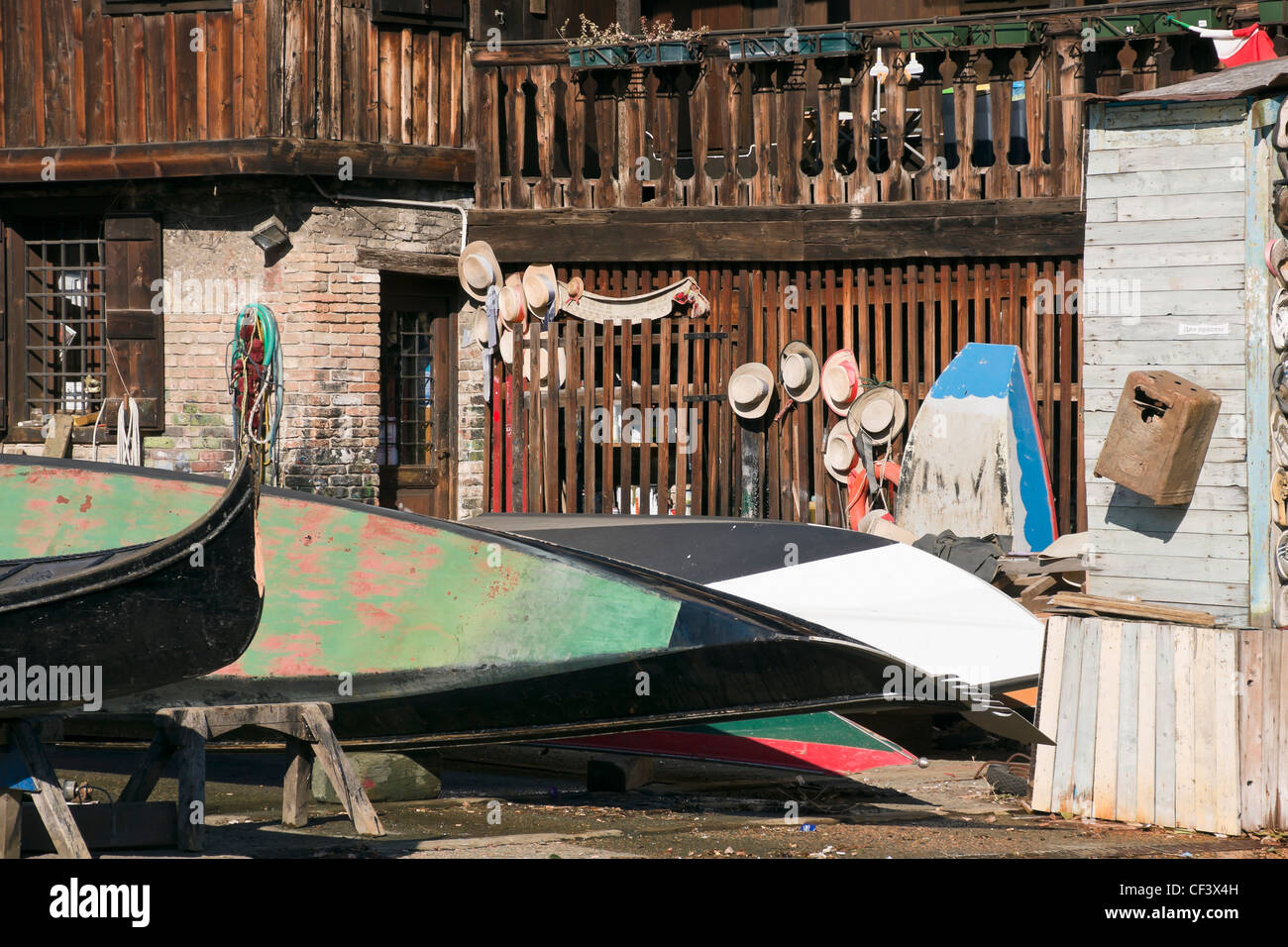 Squero San Trovaso, oldest gondola shipyard (17th century) still in ...