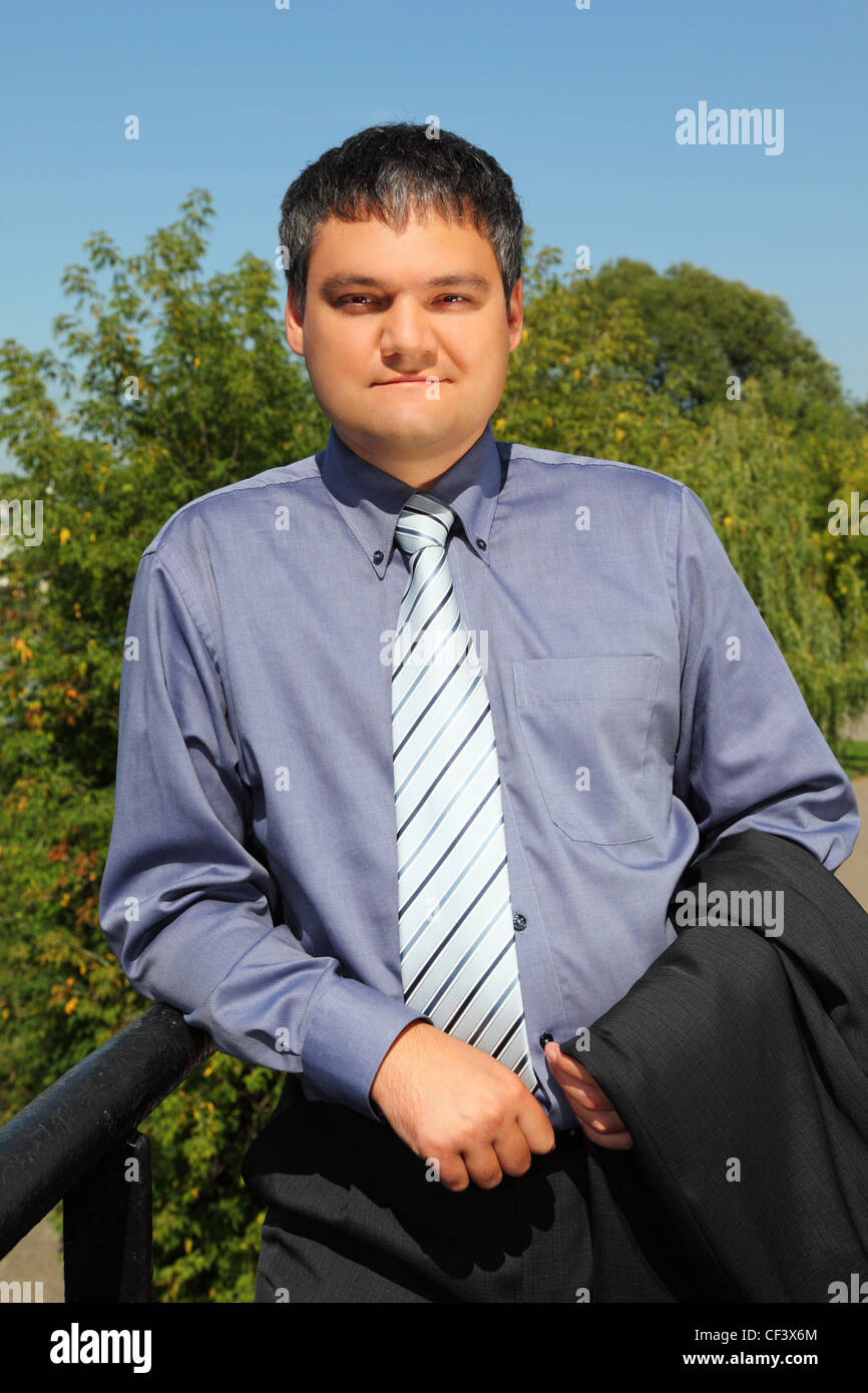 businessman outdoor in summer Stock Photo - Alamy