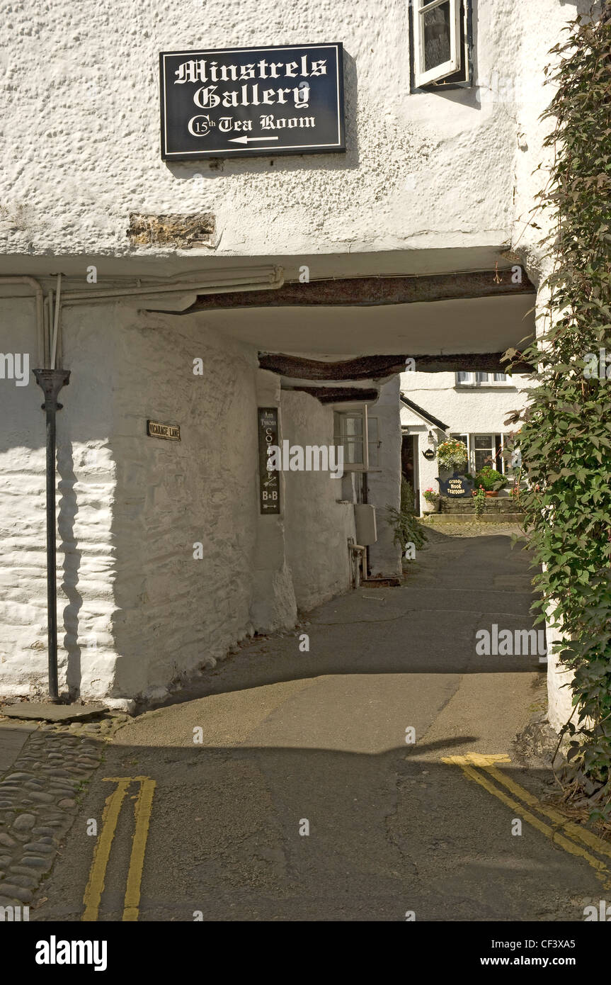 Minstrels gallery tea room hi-res stock photography and images - Alamy