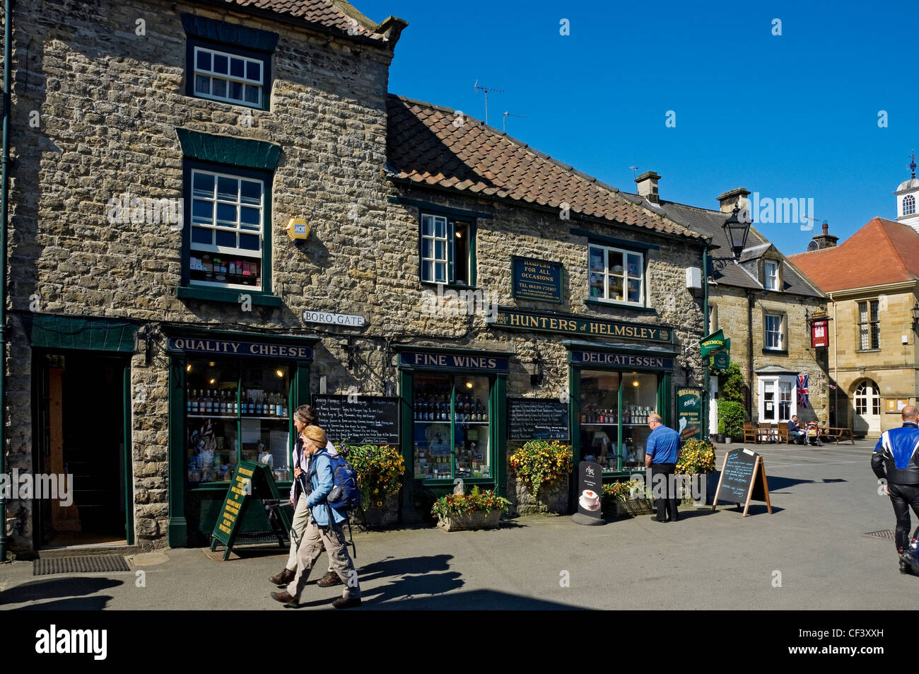 Hunters of Helmsley, a delicatessen specialising in continental foods ...